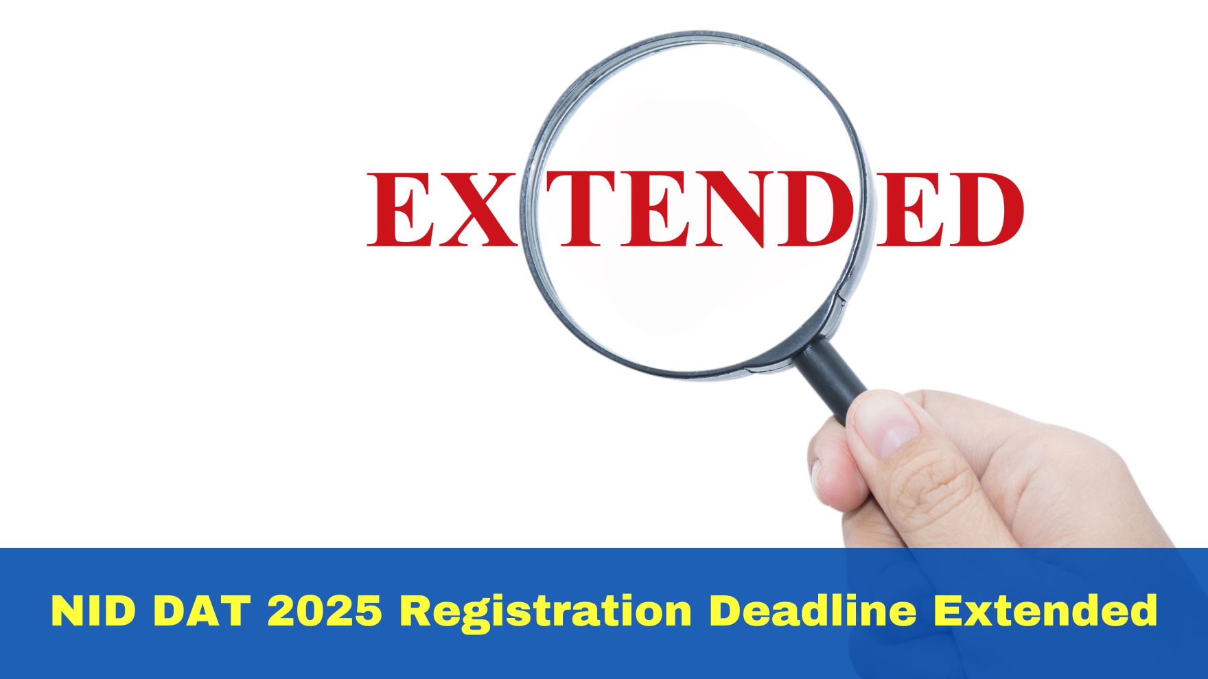 NID DAT 2025 Registration Date Extended By December 6; Check ...