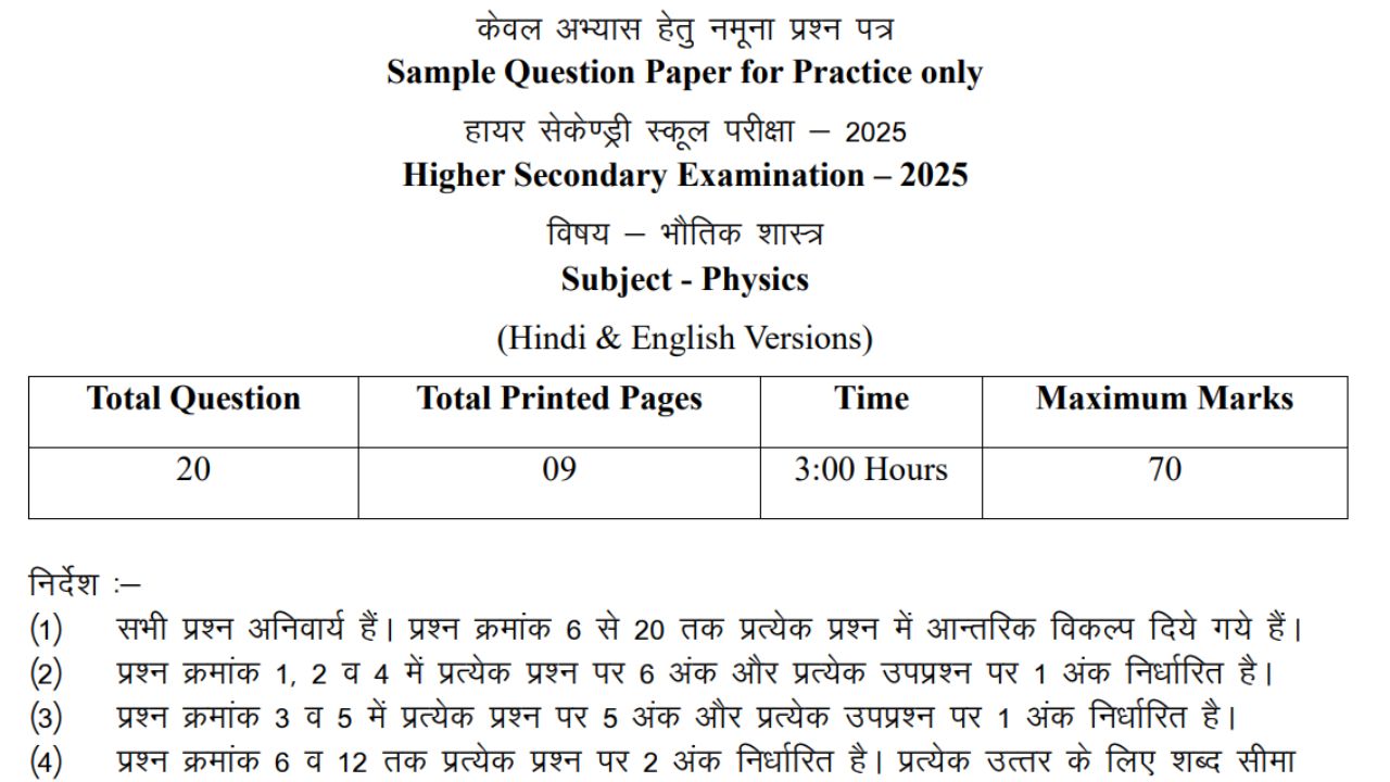 MP Board Exam 2025: MPBSE Revises 10th, 12th Exam Pattern; Download ...
