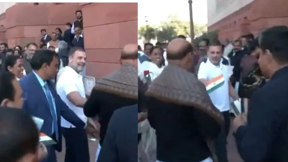 Opposition MPs Stage Protest Outside Parliament, Give Rose Flowers ...