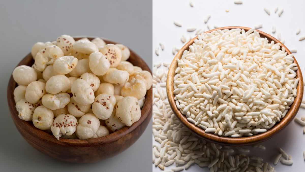 Makhana Vs Murmura: Which Is Better Snack Option For Rapid Weight Loss?
