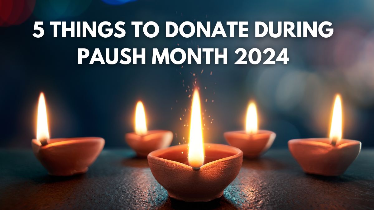 Paush Month 2024: 5 Things To Donate During Hindu Paush Maas To Remove ...