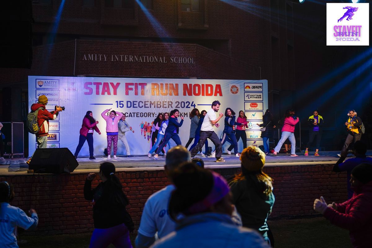 Stay Fit Run Noida Held To Support Physical And Mental Health Awareness