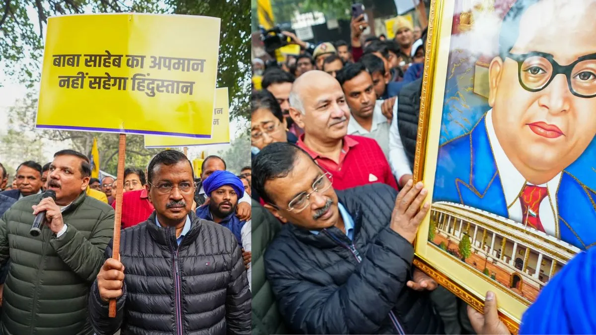 Ambedkar Row: Kejriwal Challenges BJP Allies Nitish Kumar, Chandrababu ...
