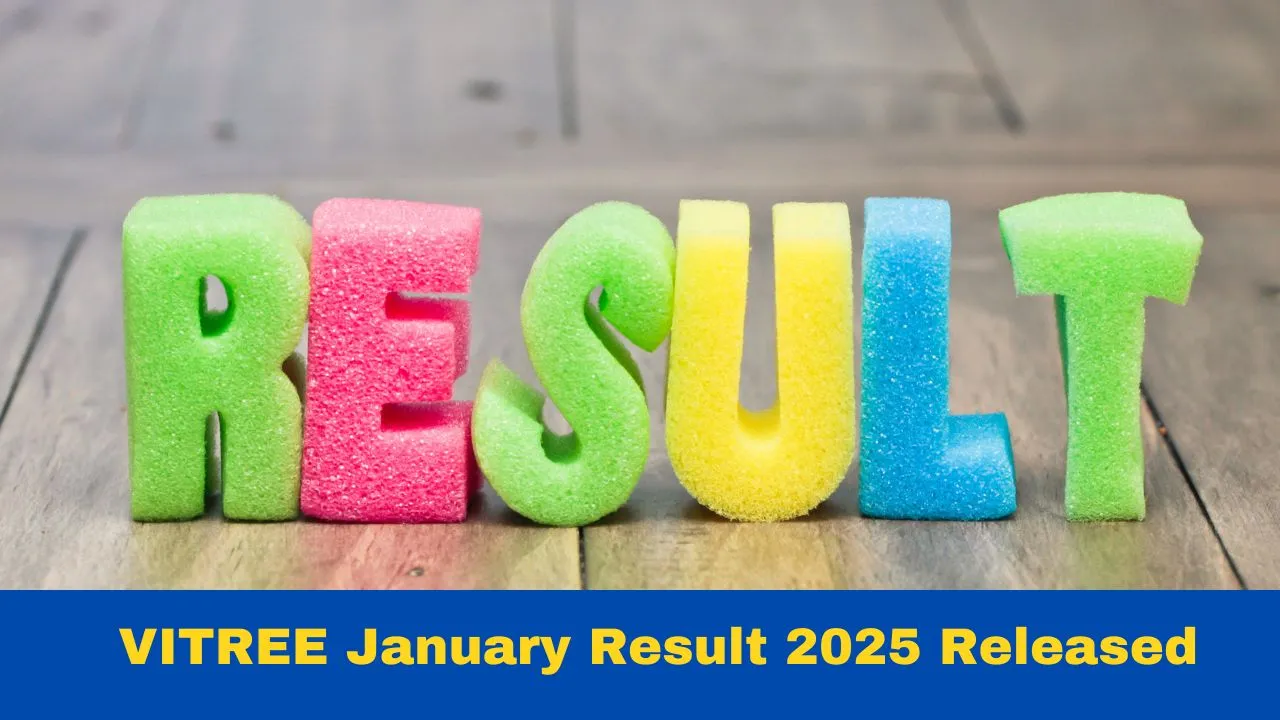 VITREE January Result 2025 Released At vit.ac.in; Here's How To Download