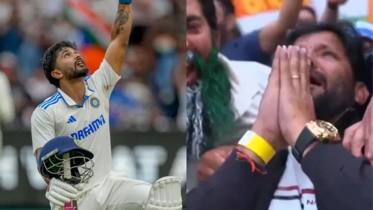 IND vs AUS 4th Test: Nitish Reddy Pulls Off A Bahubali Celebration ...