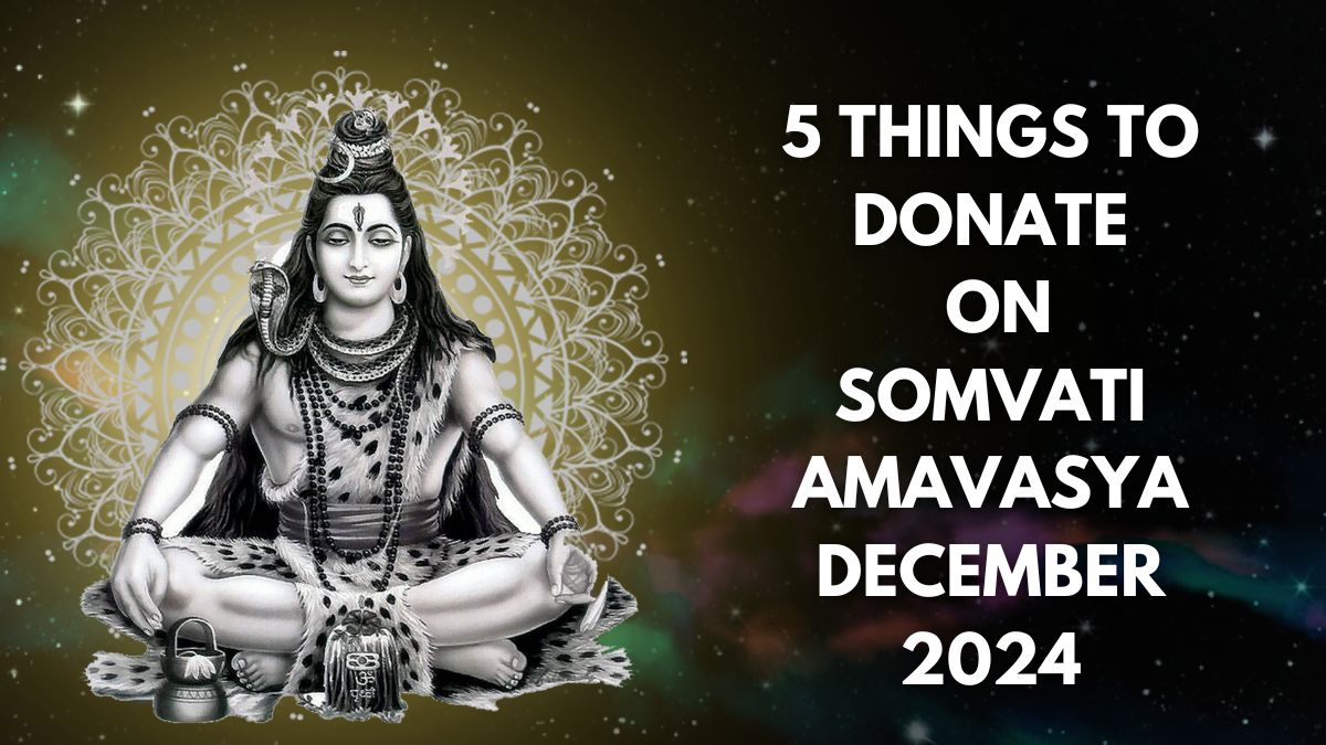 Somvati Amavasya December 2024: 5 Lucky Things To Donate On Paush 