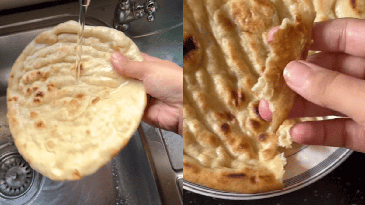 Viral Video Of Woman Washing Naan Before Frying It Sparks Online Debate ...