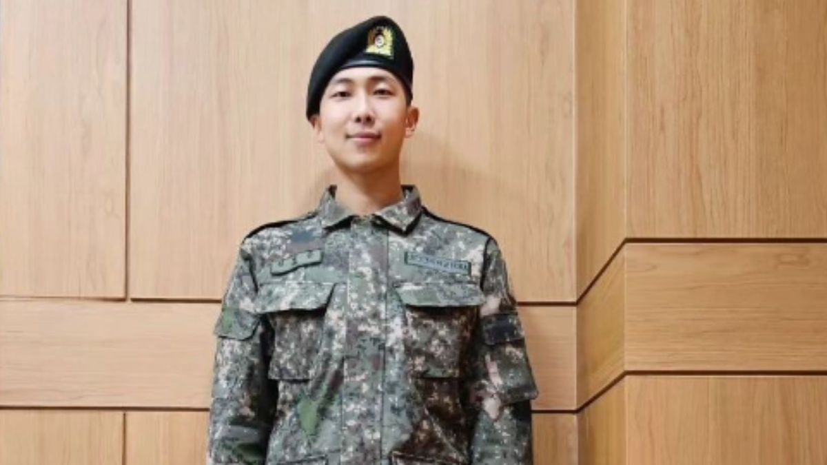 BTS RM Poses With Colleagues From Military; ARMYs Shower Him With Love ...