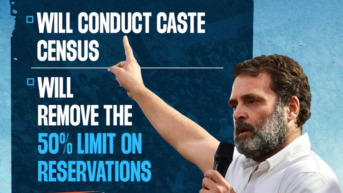 Congress Guarantees Caste Census, Removal Of 50% Cap On Reservation If ...