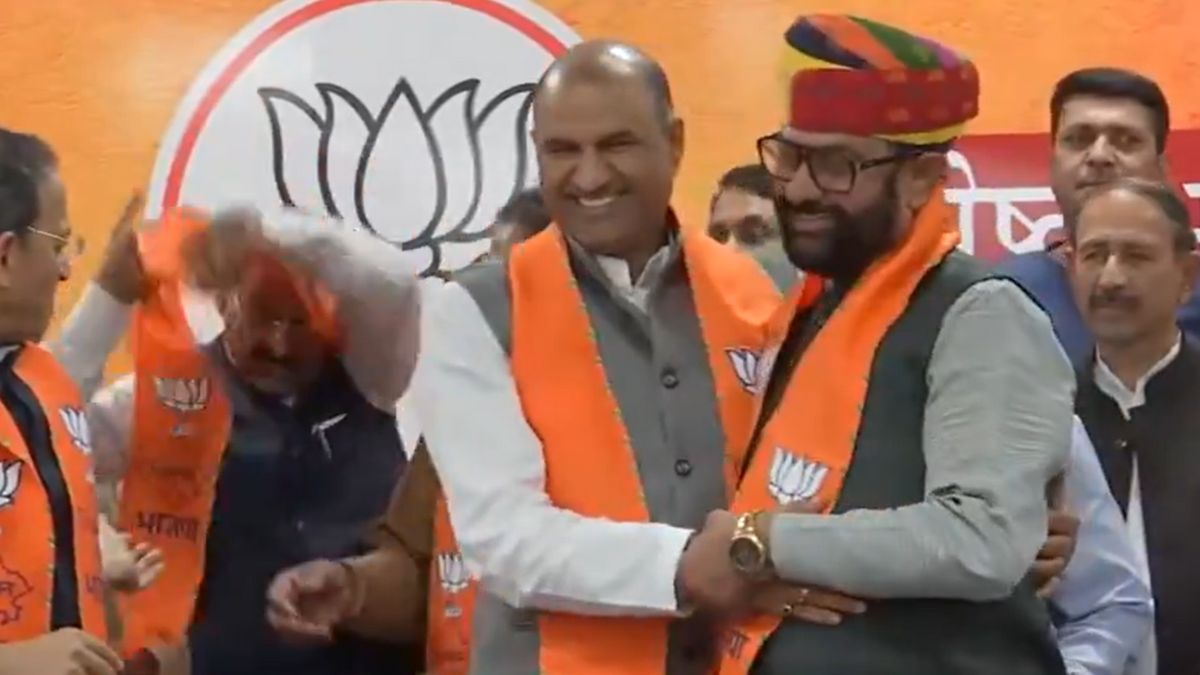 Setback For Congress In Rajasthan As Tribal Leader Mahendrajeet Singh ...