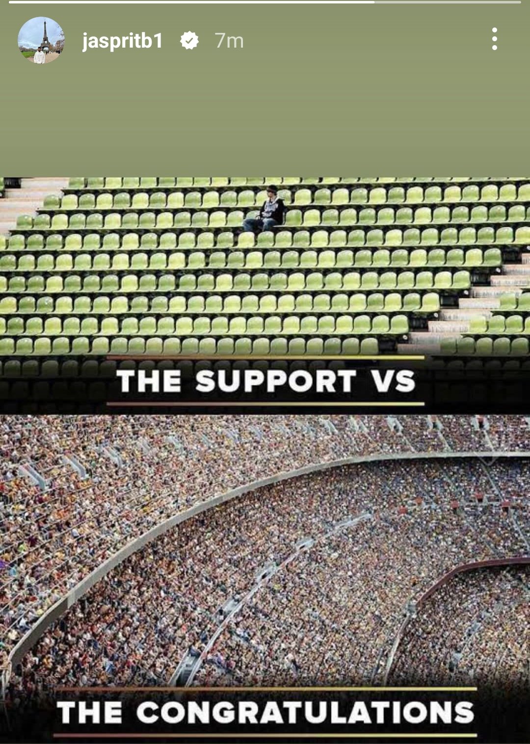 'Support vs Congratulations': Jasprit Bumrah Posts Cryptic Instagram Story After Taking No.1 ...