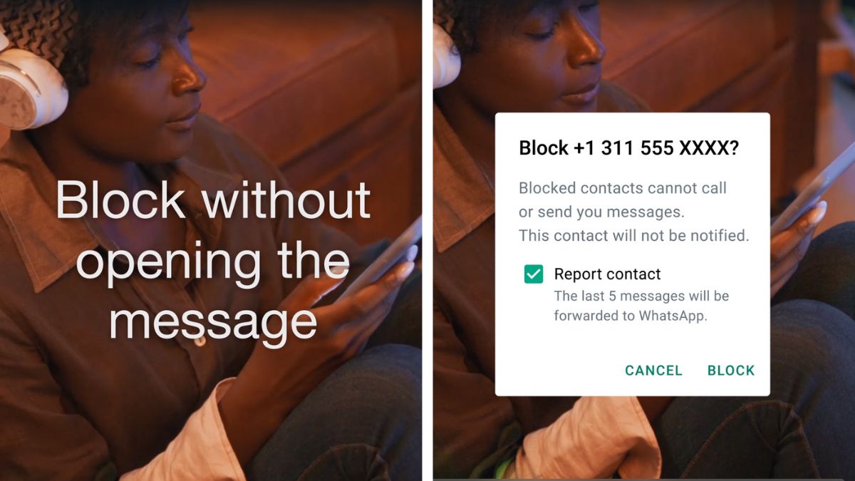 WhatsApp New Feature: You Can Now Block Scam, Spam Accounts Directly ...