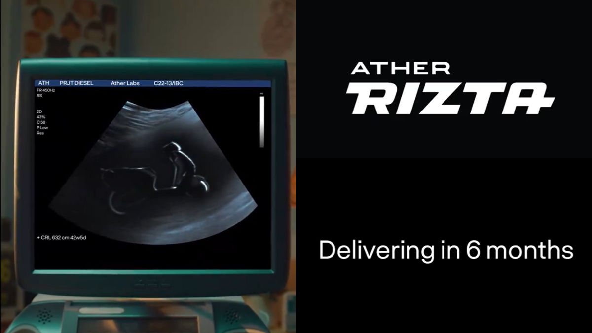 Ather Energy Teases New Family Focussed E-Scooter - Ather Rizta ...