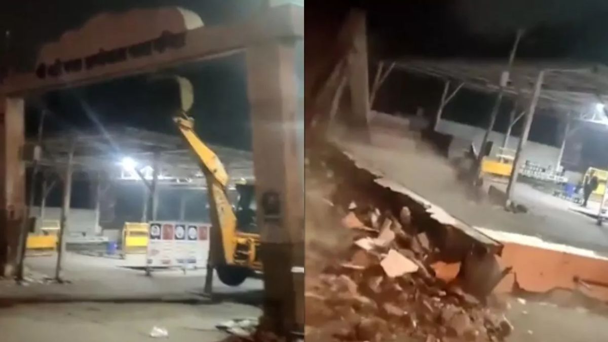 Jhandewalan Mandir Razes Its Gate To Reduce Traffic Jams, Delhi LG ...