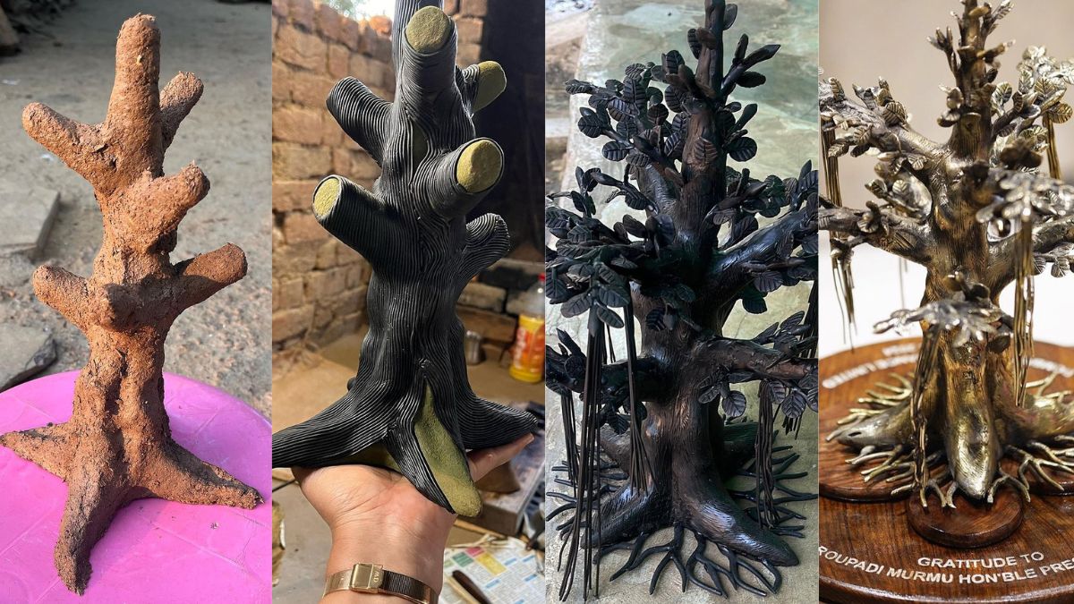 Majestic Brass Banyan Tree Memento At President’s Museum Symbolises ...