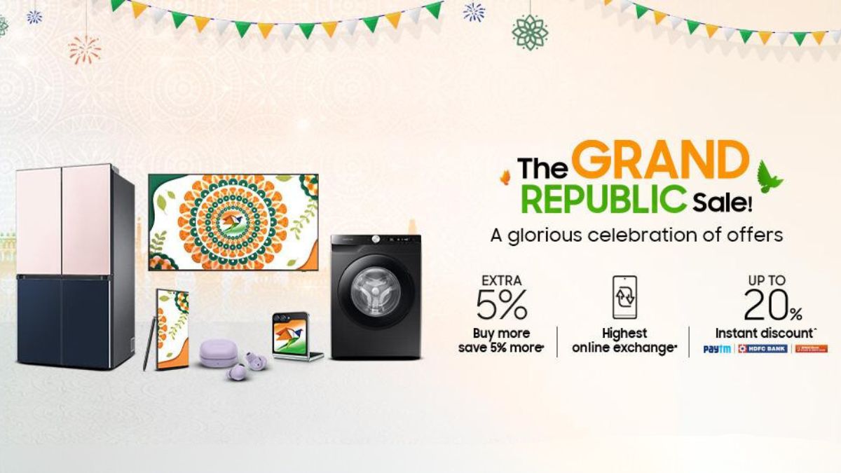 Republic Day Sale 2024: Samsung 'Grand Republic Day Sale' With Up To 57 ...
