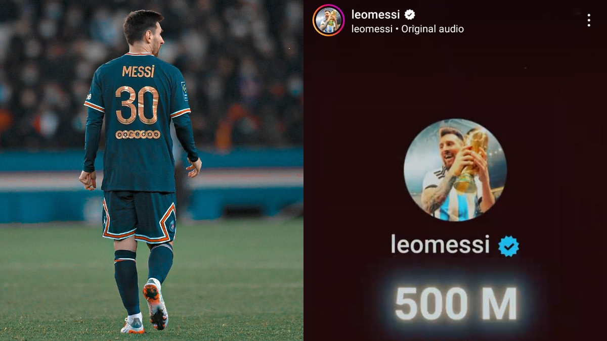 Lionel Messi Thanks His Fans With 'Montage' Video After Crossing 500 ...