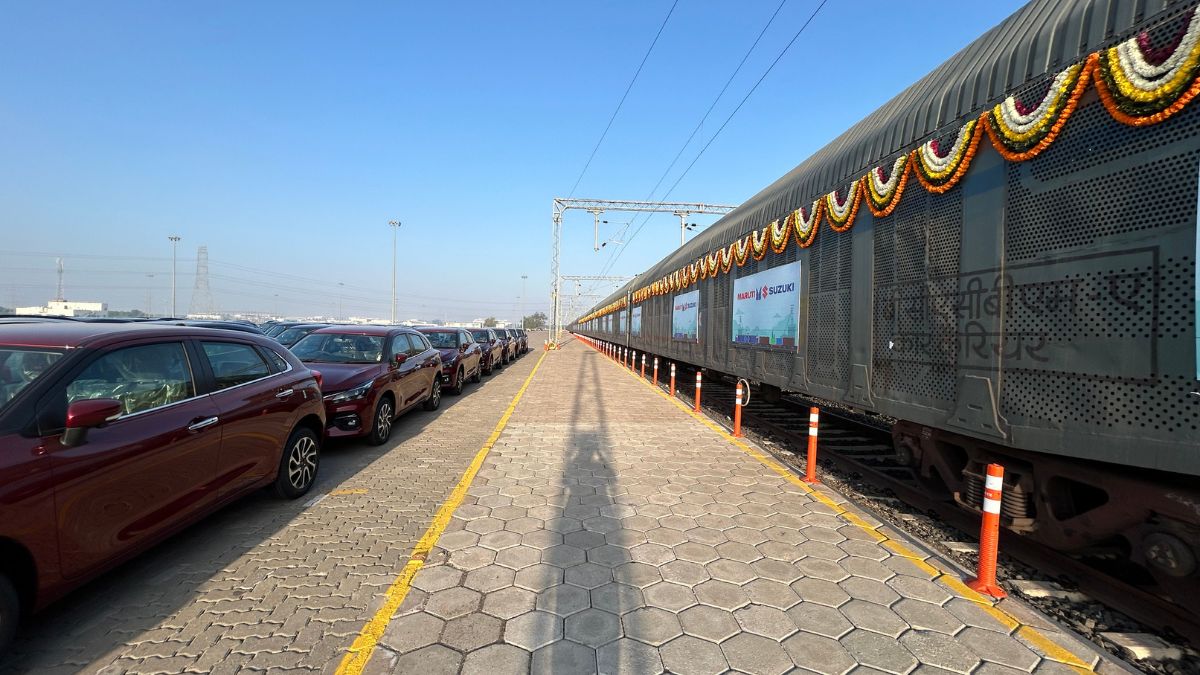 PM Modi Inaugurates India's First Automobile In-Plant Railway Siding ...