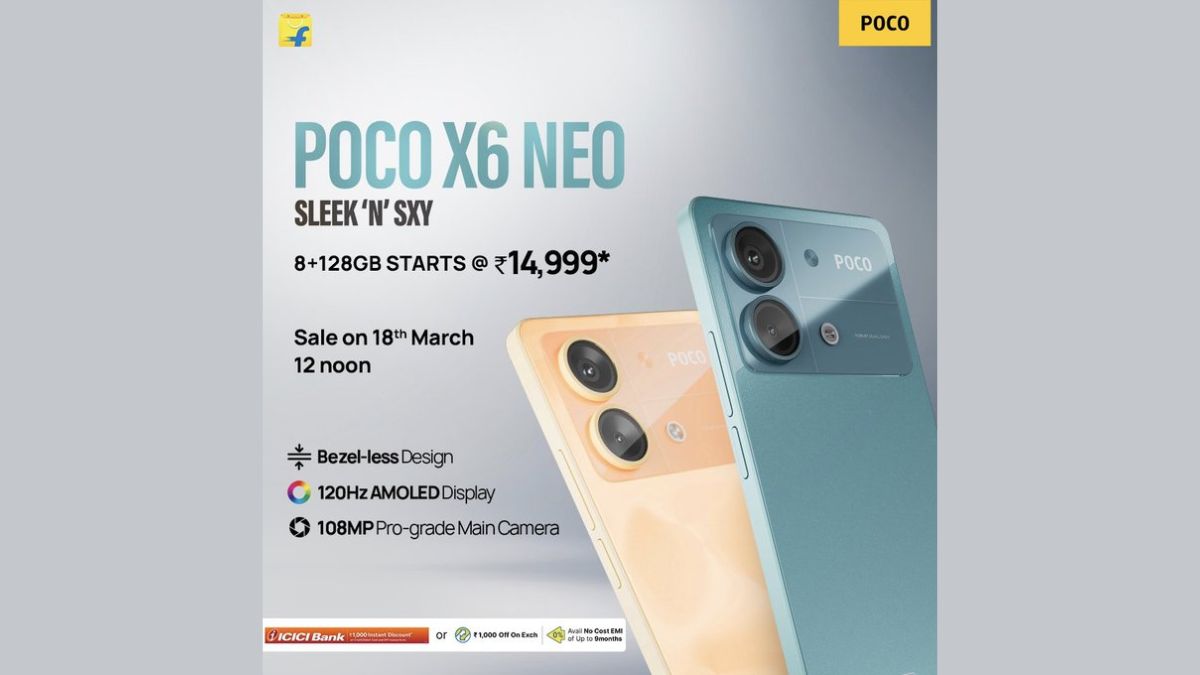 Poco X6 Neo 5G Launched In India; Check Specifications, Price, Sale ...
