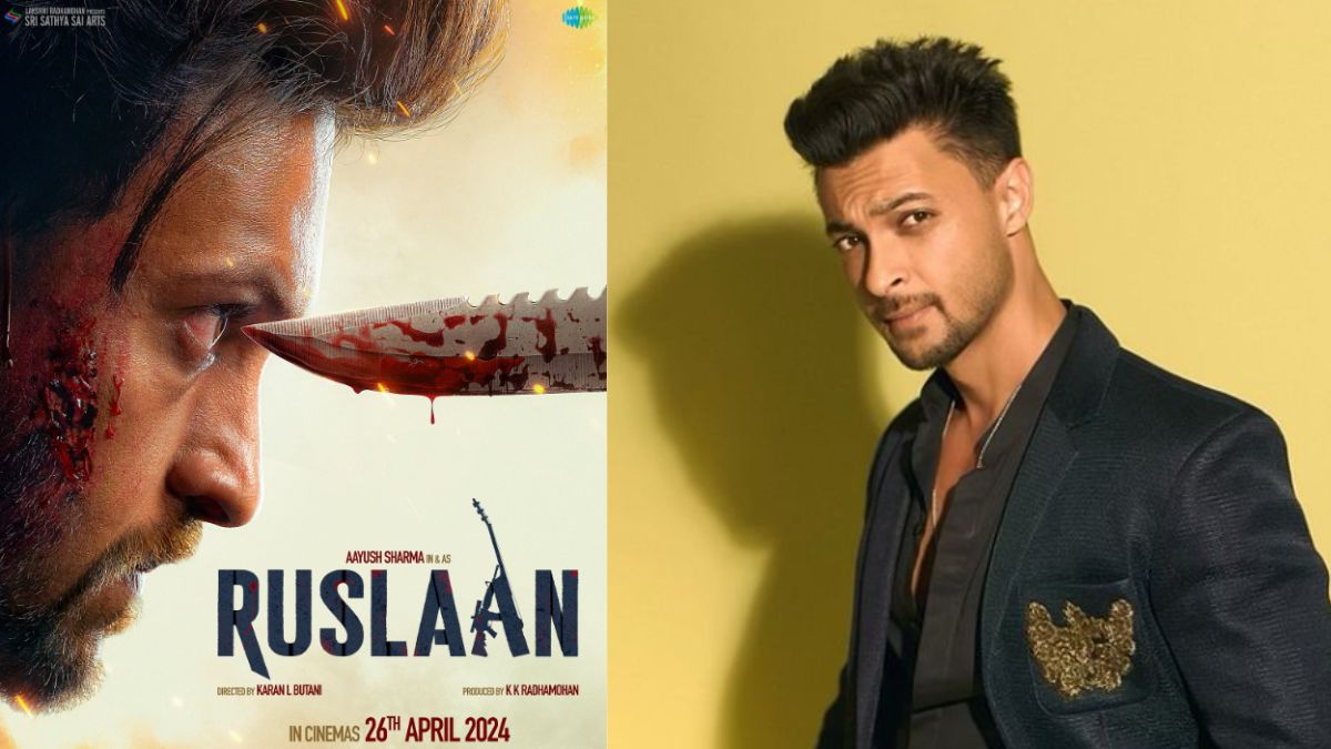 Ruslaan: Aayush Sharma Unveils Intense New Poster; Teaser To Be ...