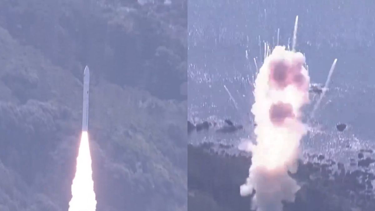 On Camera, Japan's First Privately Developed Rocket Explodes Seconds ...