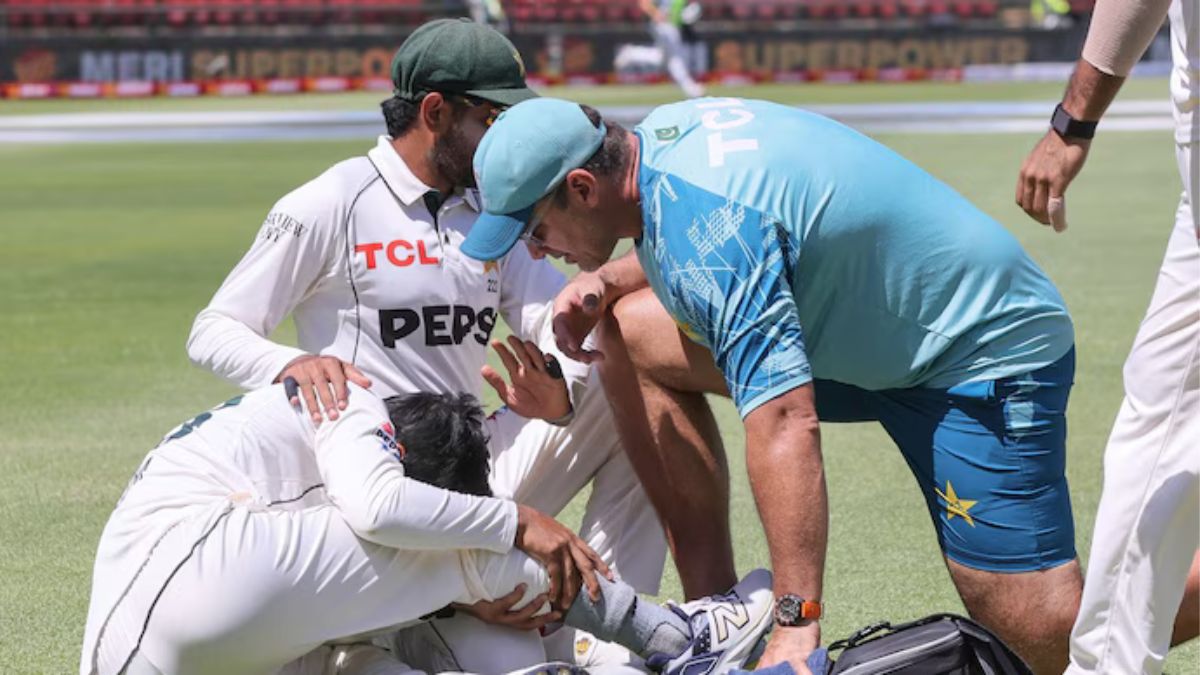 SA vs PAK 2nd Test: Saim Ayub Sustains Severe Ankle Injury, Leaves ...