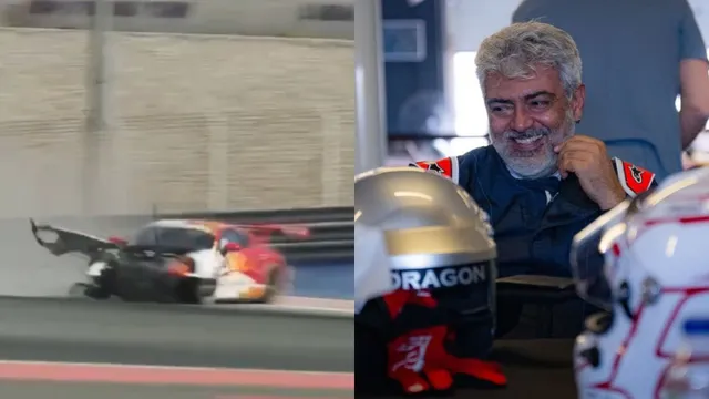 Ajith Kumar Survives Terrifying 180 Kmph Crash In Porsche Race Car In ...