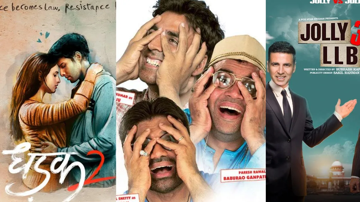 Top 10 Bollywood Sequel Films Releasing In 2025: Dhadak 2, Hera Pheri 3 ...