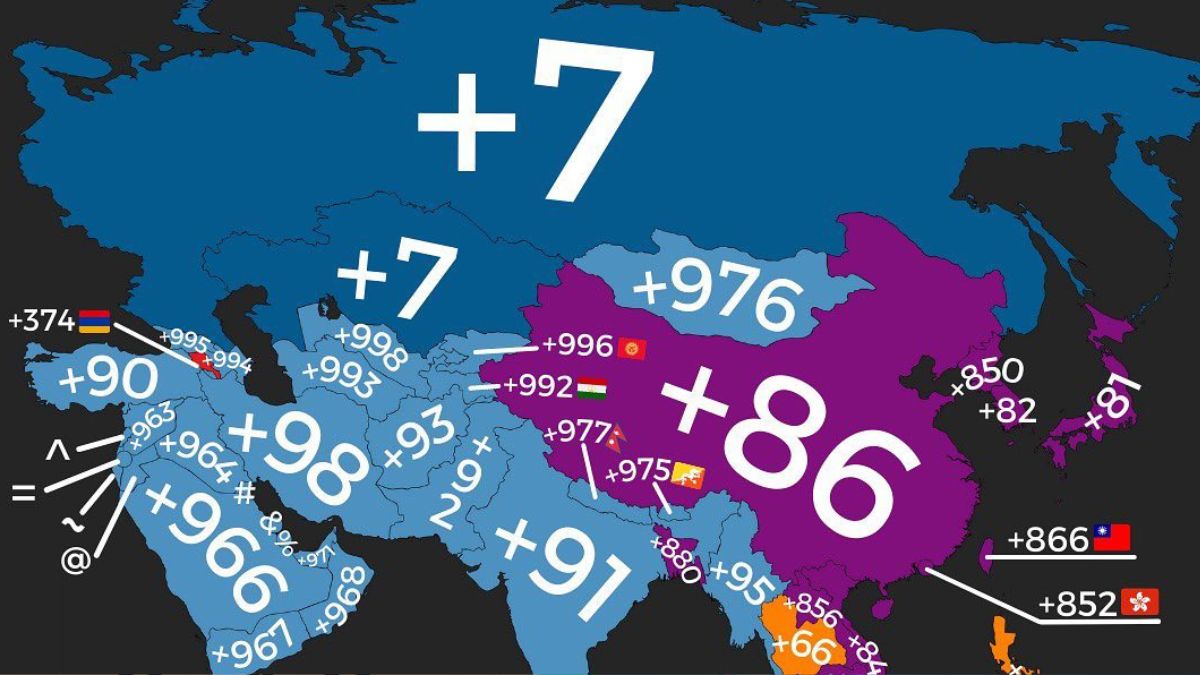 Complete List Of Country Calling Codes That Make Your International ...