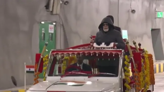 Z-Morh Tunnel: PM Modi Inaugurates Strategically Significant Project In ...