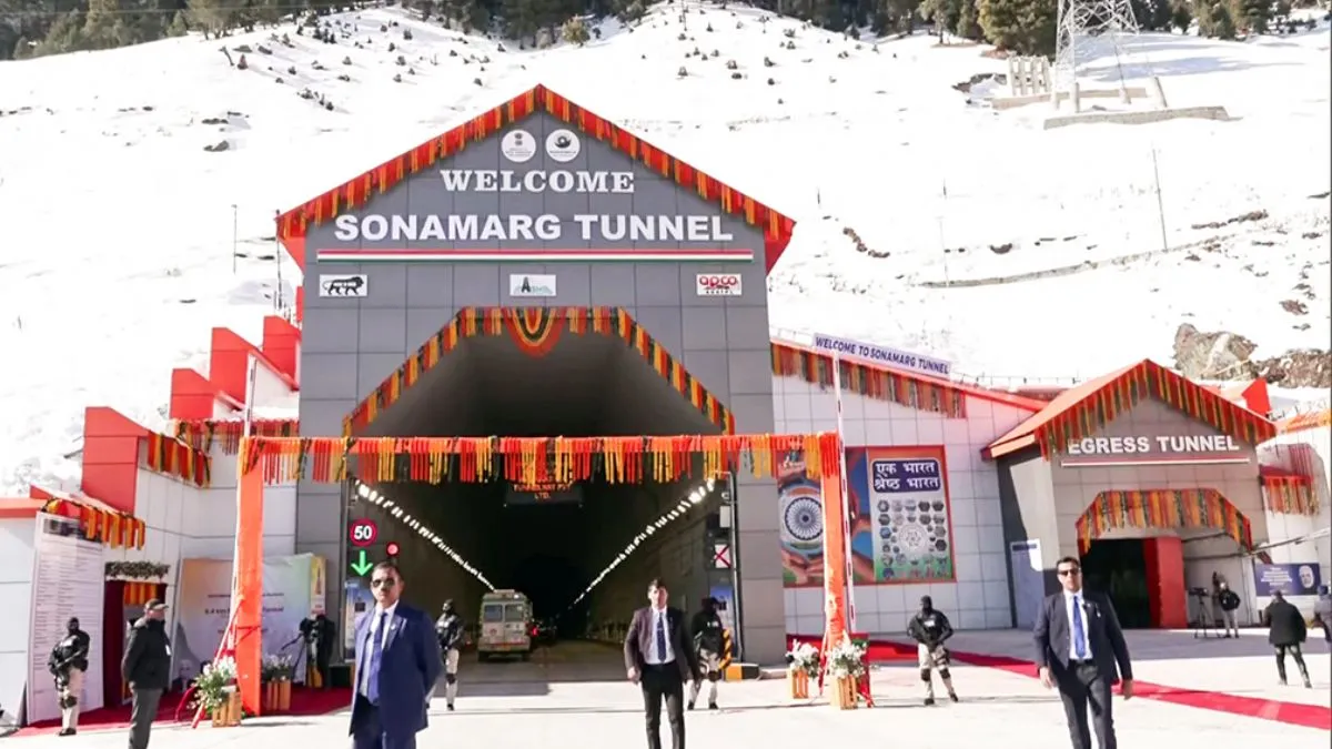 Z-Morh Tunnel In Kashmir: Key Details About Strategic Sonamarg Tunnel ...
