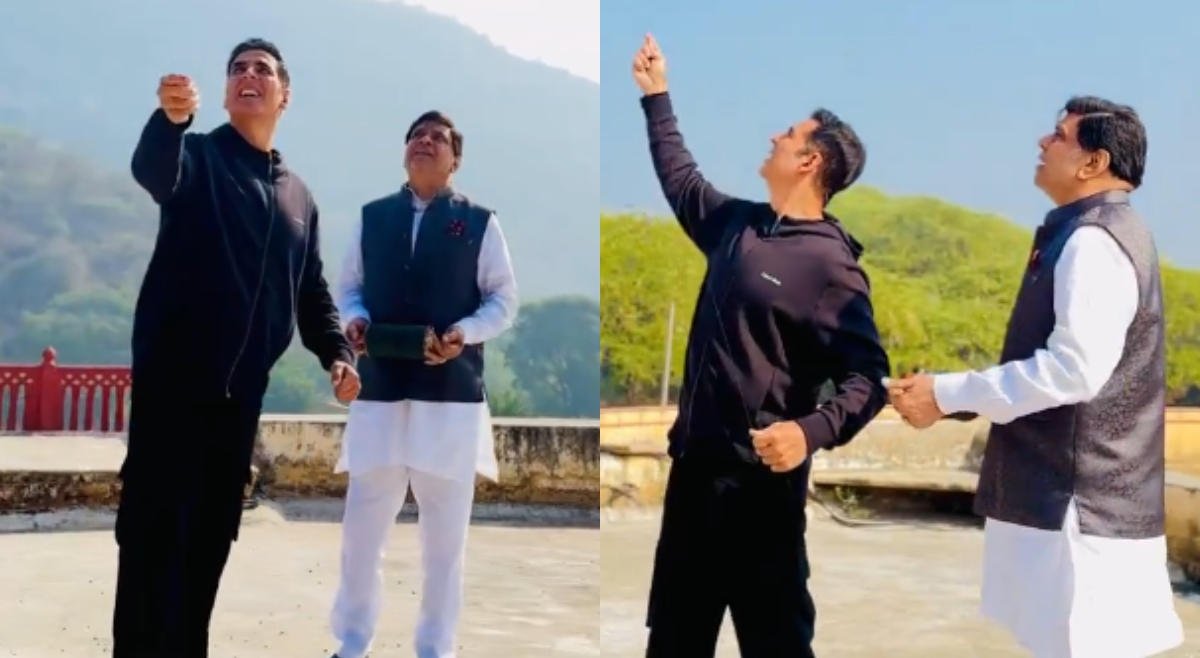 Iconic Hera Pheri Duo Akshay Kumar And Paresh Rawal Celebrate Makar ...