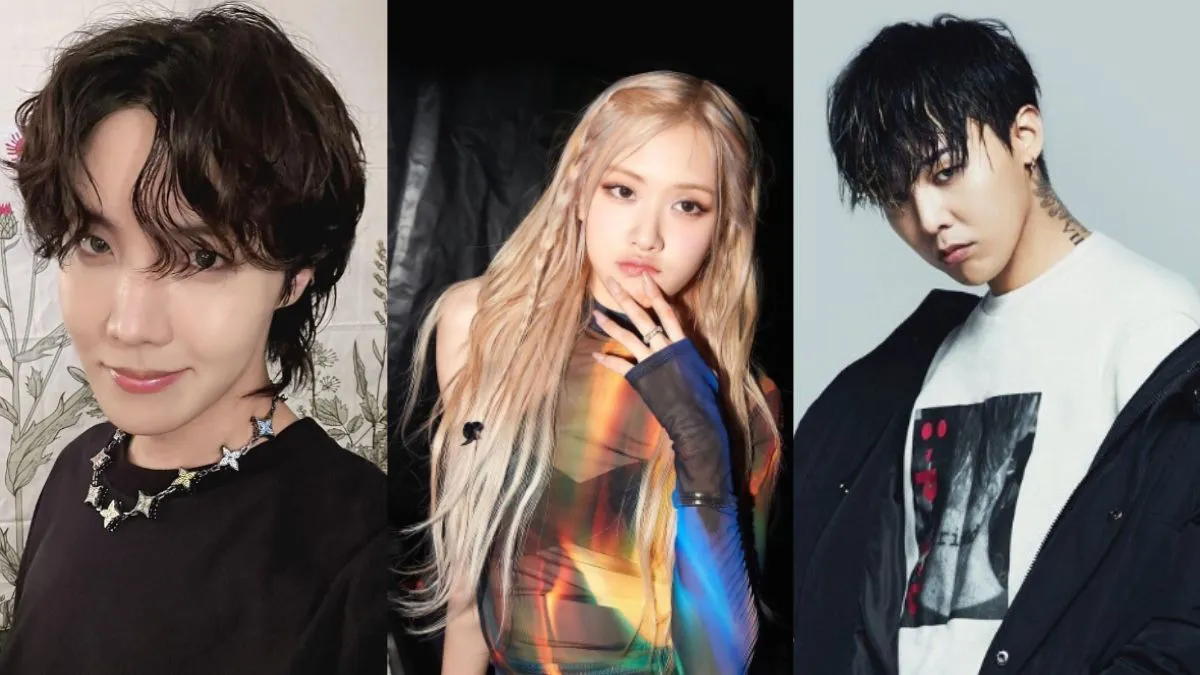 BTS Jhope, BLACKPINK Rosé, G-Dragon's Gala Des Pièces Jaunes 2025 ...