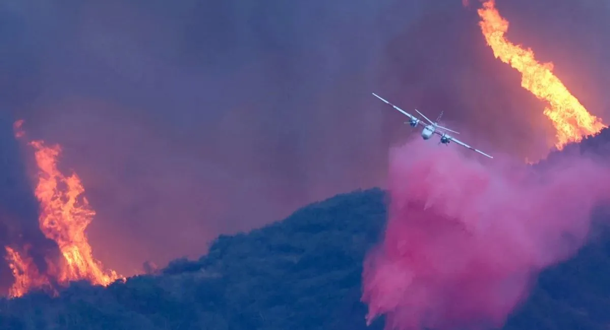 LA Wildfires: What Is The Pink Powder That’s Helping Authorities In ...