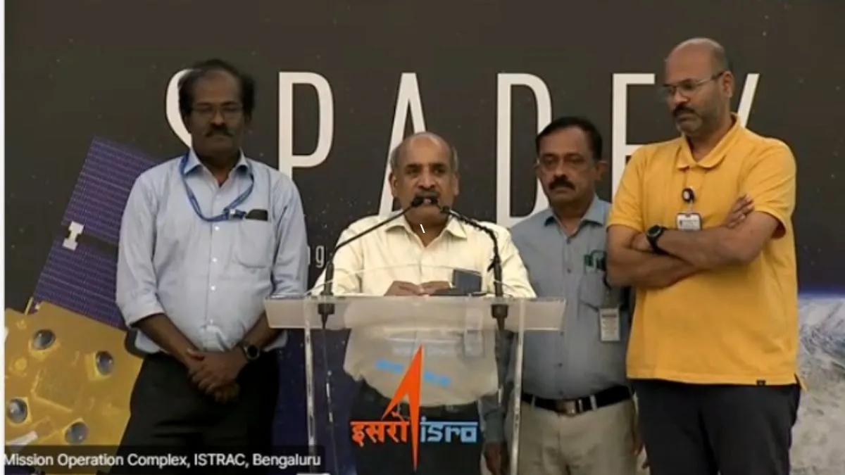 ISRO's SpaDeX Achieves Historic Satellite Docking, Making India 4th ...