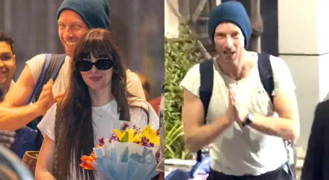 Coldplay India Tour: Chris Martin Arrives In Mumbai With Partner Dakota ...