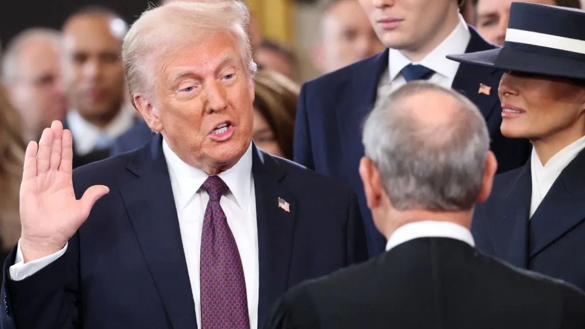 Donald Trump’s Inauguration Day In Photos: A Look At The Historic Event