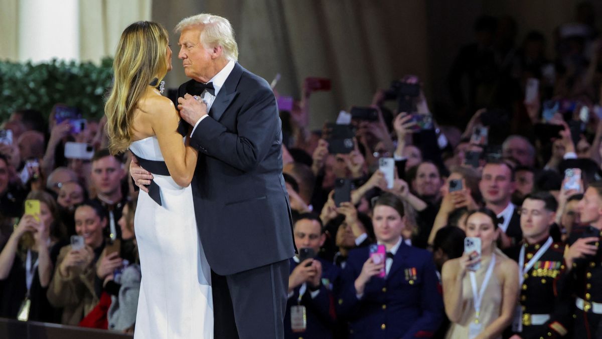 VIDEO: Trump And Melania Steal The Spotlight With First Dance At Commander-In-Chief Ball