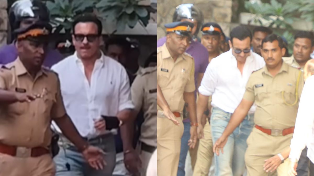 Saif Ali Khan Discharged From Hospital 6 Days After Stabbing, Reaches Bandra Home Amid Tight ...