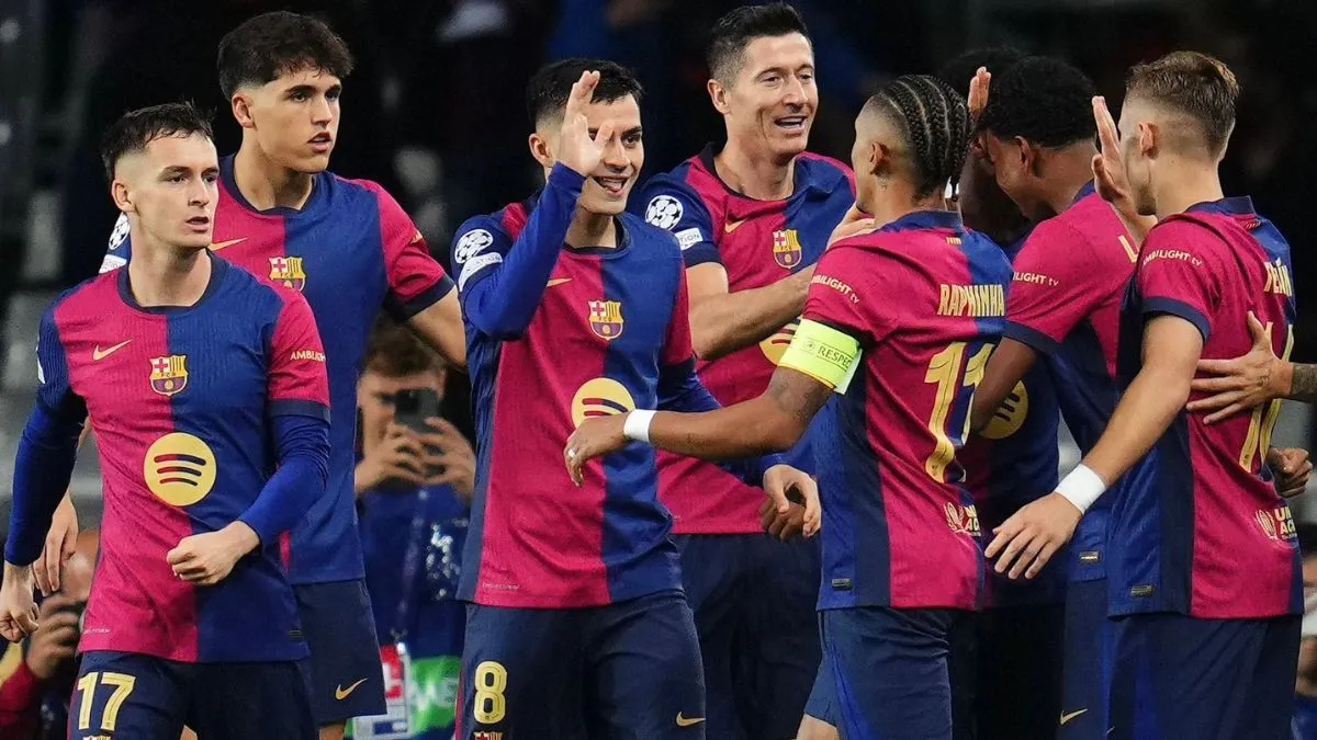 Benfica vs Barcelona, UEFA Champions League 2024-25 Live Streaming ...