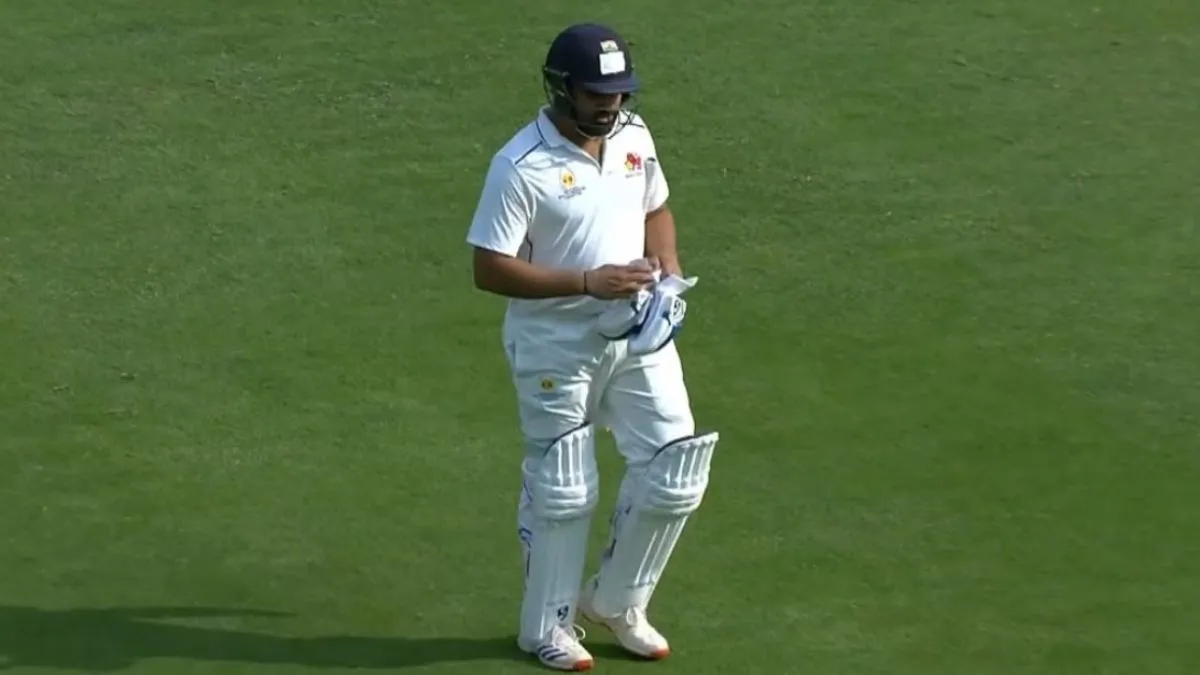 Ranji Trophy Mumbai vs Jammu And Kashmir: Rohit Sharma's Domestic Return Ends Quickly, Scores 3 ...