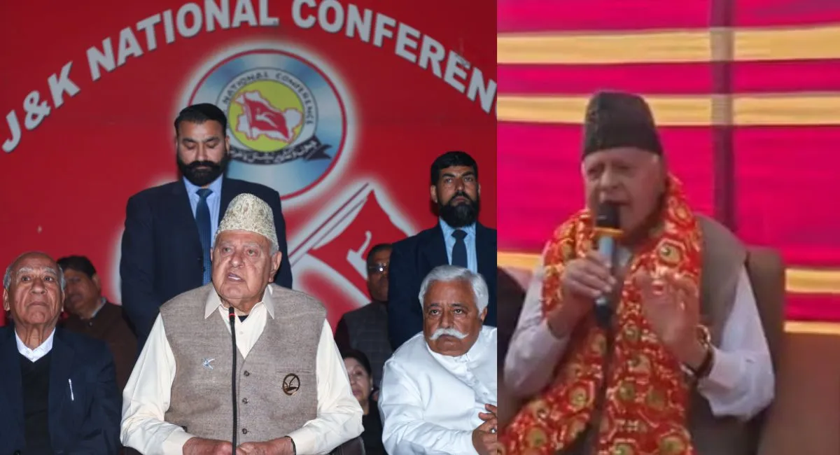 Farooq Abdullah Supports Ropeway Protest And Sings ‘Tune Mujhe Bulaya ...