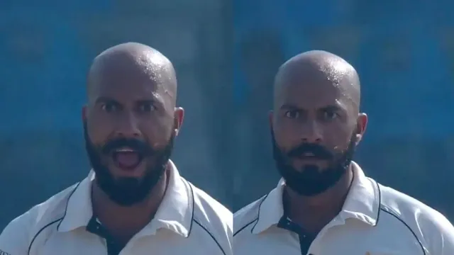 PAK vs WI 2nd Test: Sajid Khan Gives Death Stare To Kevin Sinclair ...