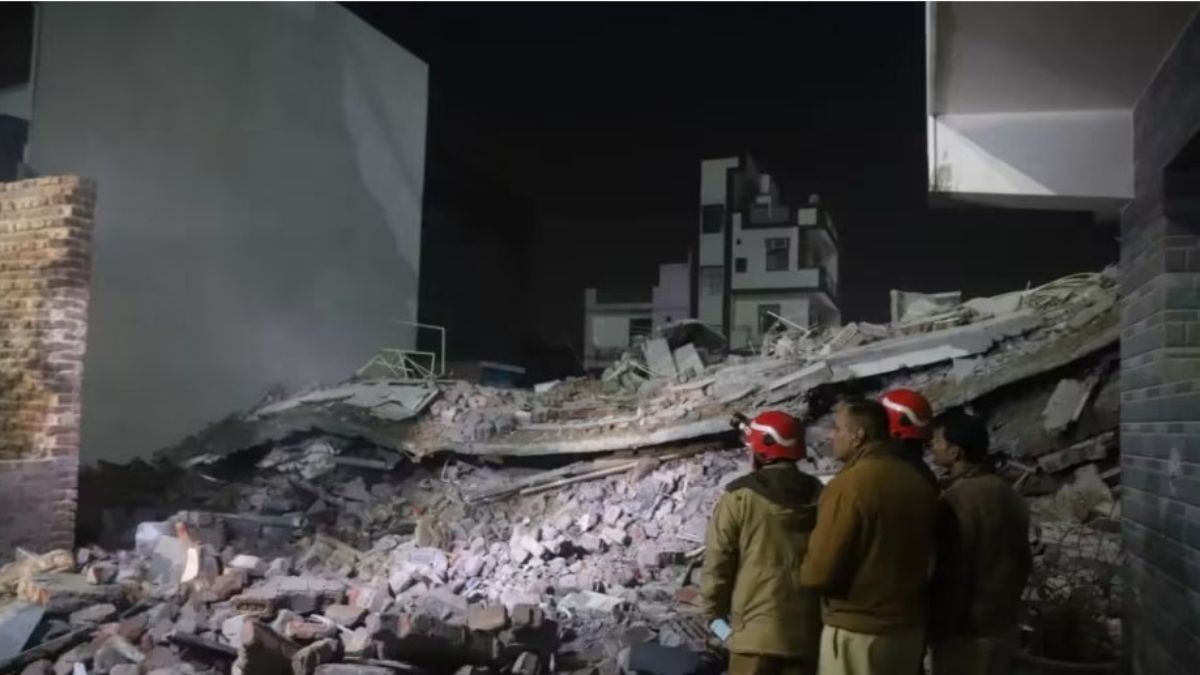 Delhi Building Collapse: Two Killed After Four-Story Structure ...