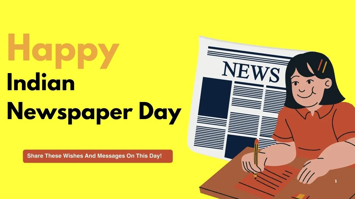Happy Indian Newspaper Day 2025: Wishes, Quotes, WhatsApp Messages And ...