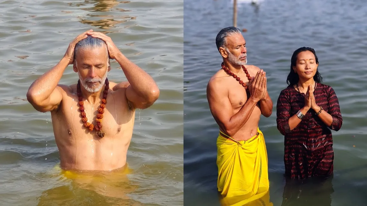 Mahakumbh Mela 2025: Milind Soman Feels Blessed After Taking Holy Dip ...