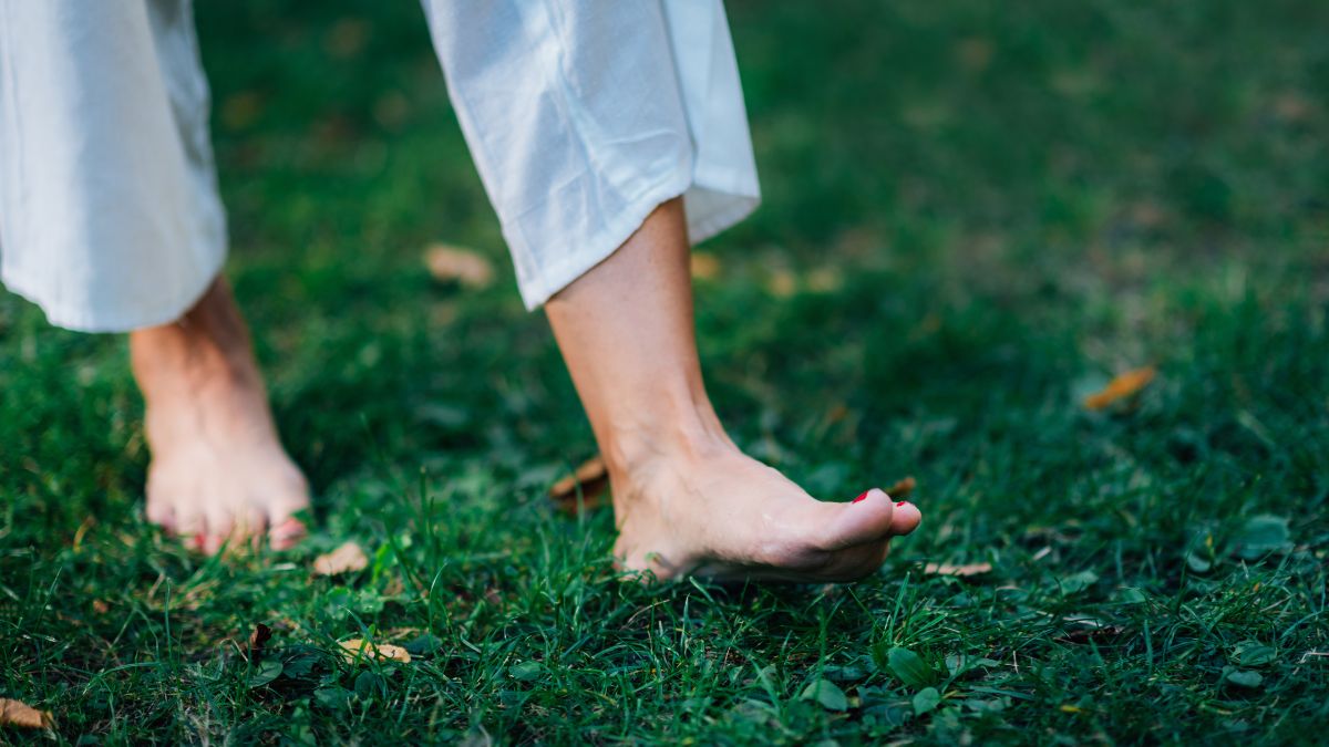 5 Astonishing Benefits Of Walking On Grass Barefoot