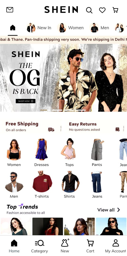 Shein Returns To India After Five-Year Ban, Launches New App In ...
