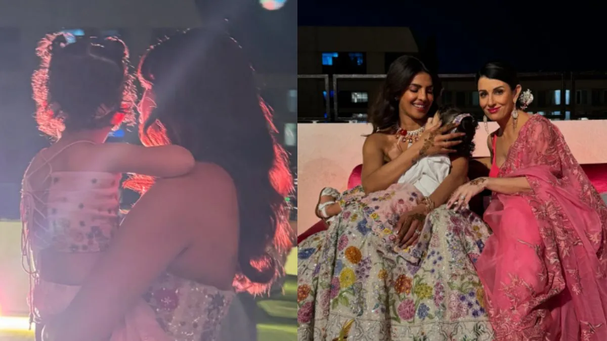 Priyanka Chopra And Daughter Malti Marie Steal The Show At Siddharth Chopra’s Mehendi Ceremony ...