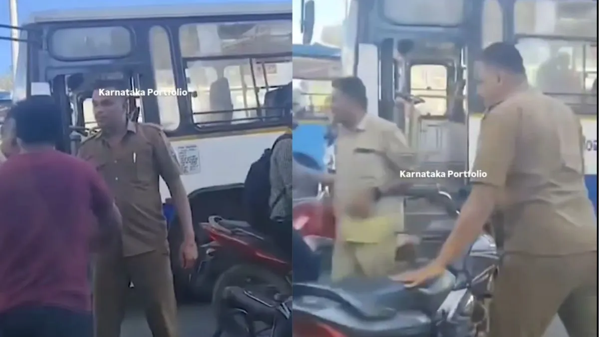 BMTC Staff And Biker Engage In Heated Altercation In Viral Video; Netizens React: 'Kalesh Is New ...